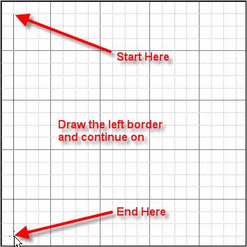 Geometric Curved Checkerboard | Drawing Techniques