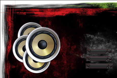 Rock Band Layout - Music Layout | Web Layout