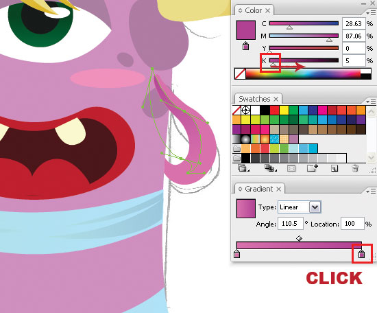 Create a cute monster girl in Illustrator | Adobe Illustrator