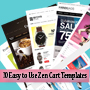 10 Easy to Use Zen Cart Templates | Web Template Customization