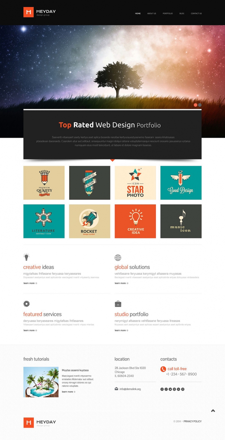 50 Bestseller WordPress Themes at Web Design Library 2015 | Web ...